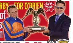 It’s century of Euro classics for ace Aidan - PressReader