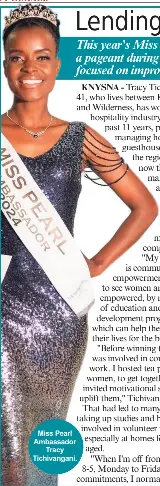 Lending a helping hand - PressReader