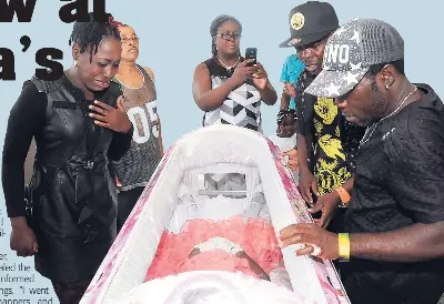 Tears flow at Kemeisha’s funeral 8-y-o finally laid to rest - PressReader