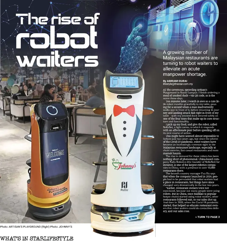 The rise of robot waiters - PressReader