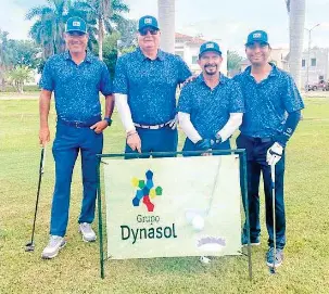Hugo, Ismael, Javier y Julio apoyaron jugando al golf - PressReader