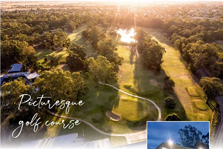 Picturesqu­e golf course - PressReader