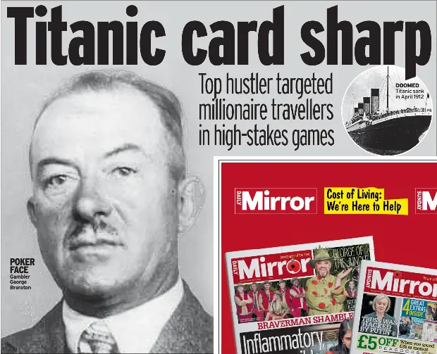 Titanic card sharp - PressReader