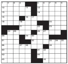 Crossword puzzle - PressReader