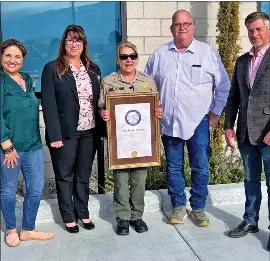 SATURDAY, MARCH 30, 2024 Inyo County Sheriff Rennie makes ‘HERstory ...