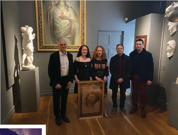 Donation of Aldo Micallef-Grimaud painting to Malta Society of Arts ...