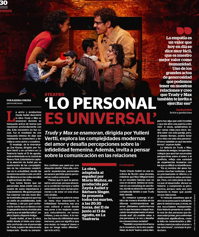 ‘LO PERSONAL ES UNIVERSAL’ - PressReader