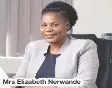 The story of Mrs Elizabeth Nerwande - PressReader
