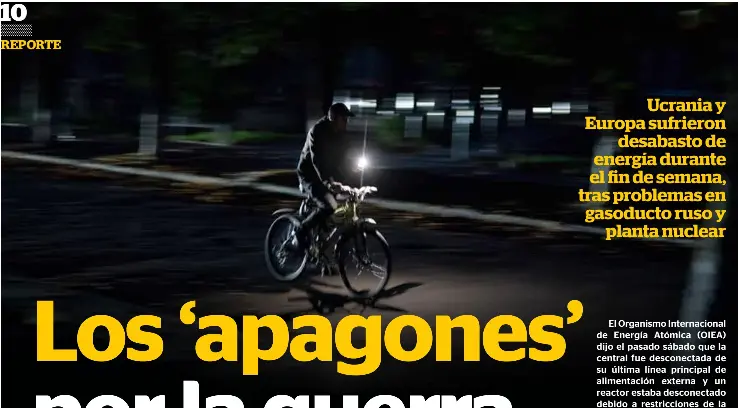 Los ‘apagones’ por la guerra - PressReader