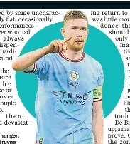 De Bruyne responds to provocatio­n by taking a wrecking ball to opponents - PressReader