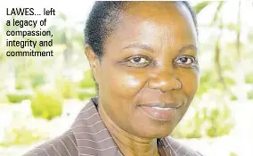 PM, church, mourn former MP Princess Lawes - PressReader