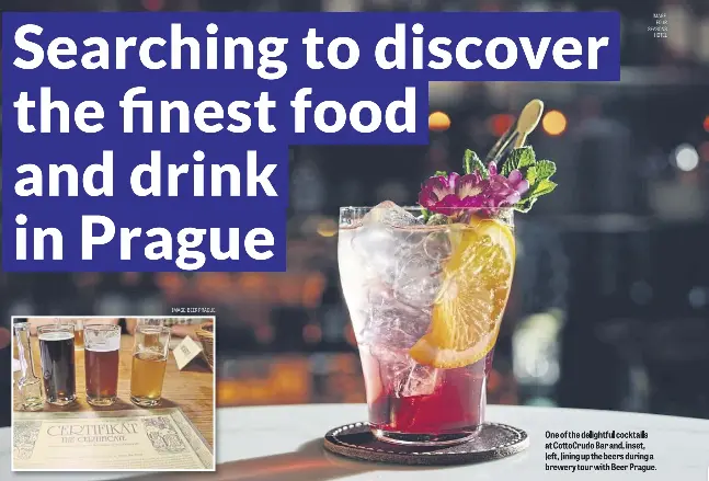Searching to discover the finest food and drink in Prague - PressReader
