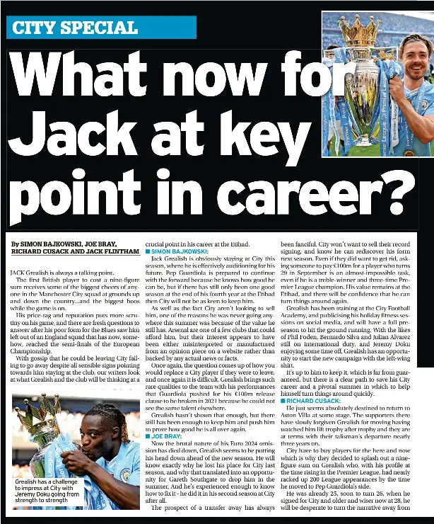 Future-proofing sees a positive vision for City squad - PressReader