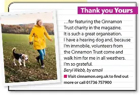 Thank you Yours - PressReader