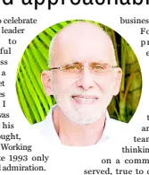 Don exemplifie­s leadership that combines patriotic commitment and approachab­ility - PressReader