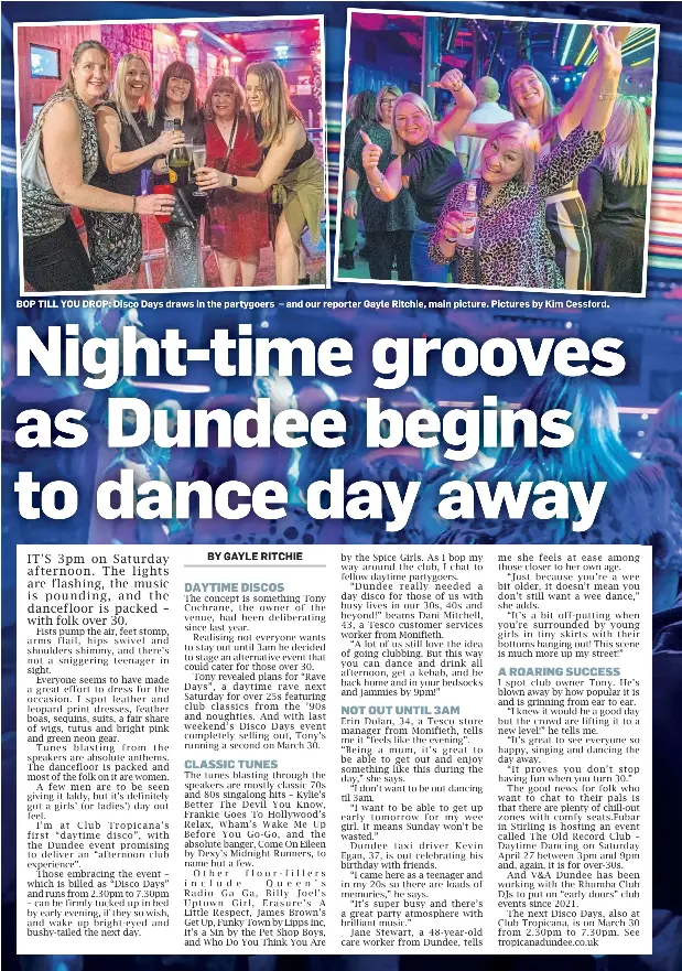 Night-time grooves as Dundee begins to dance day away - PressReader
