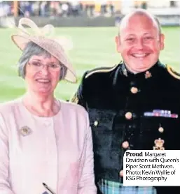 A royal moment for pipe major’s widow - PressReader