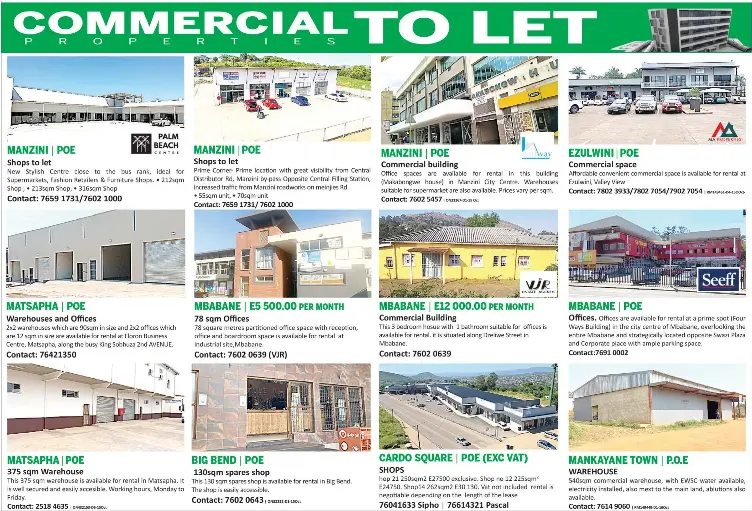 Offices to let in Mbabane T‘’‡ ‹ ‰ - PressReader
