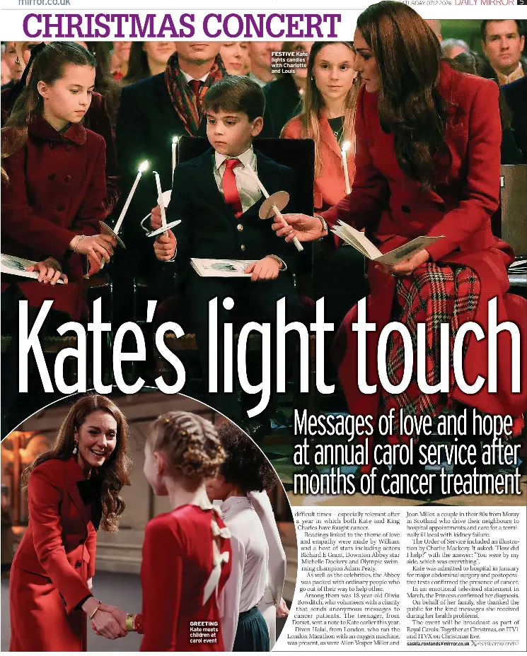 Kate’s light touch - PressReader
