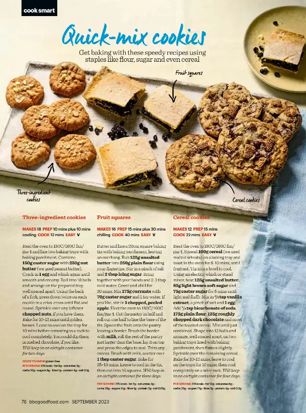 Quick-mix cookies - PressReader