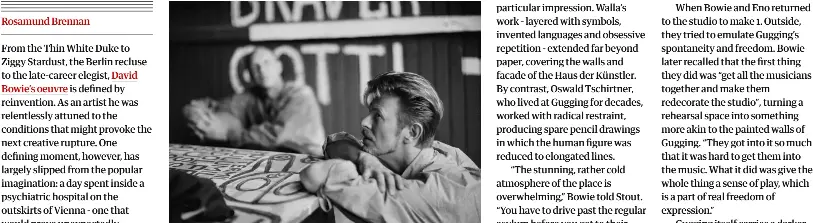 A Day with David Bowie: how a visit to a psychiatri­c clinic changed ...