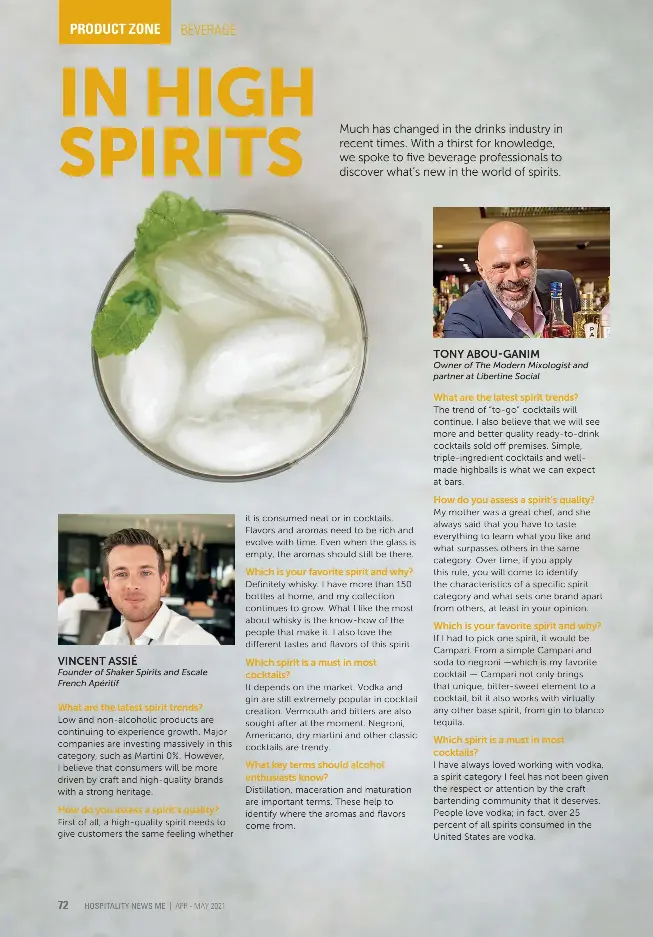 In high spirits - PressReader