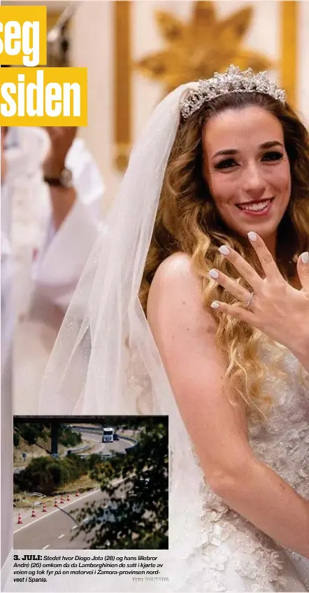 FRA BRYLLUP TIL TRAGEDIER SLIK VAR JOTAS BROR - PressReader