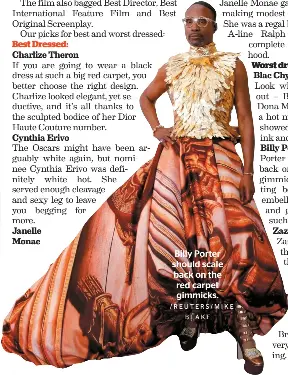 Anele in awe from all that stargazing Billy Porter - PressReader