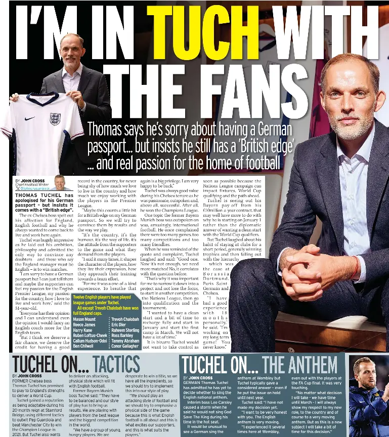 I’M IN TUCH WITH THE FANS - PressReader