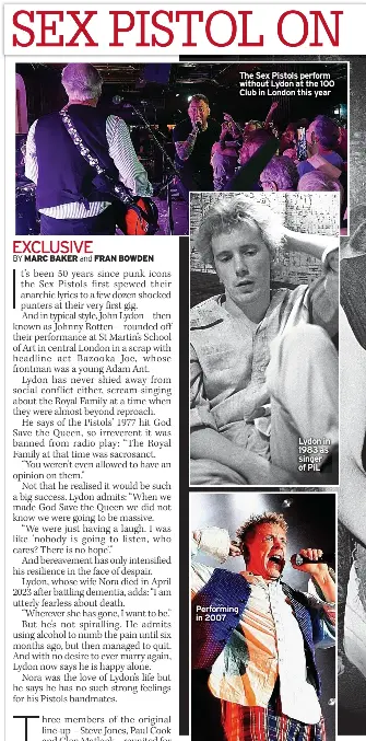 I’m still utterly fearless - John Lydon - PressReader