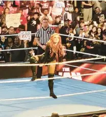 Becky Lynch’s life story remains a work in progress - PressReader