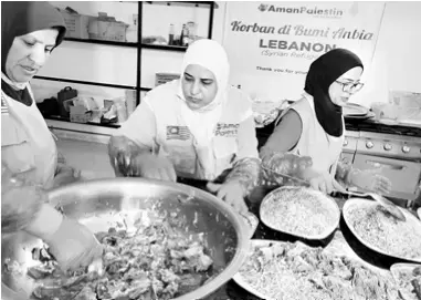 40,000 pelarian Syria nikmati makanan percuma Dapur Mankind Benefit ...