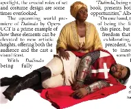 ‘Dalinda’ is Opera UCT’s bold departure from traditiona­l period costume design - PressReader