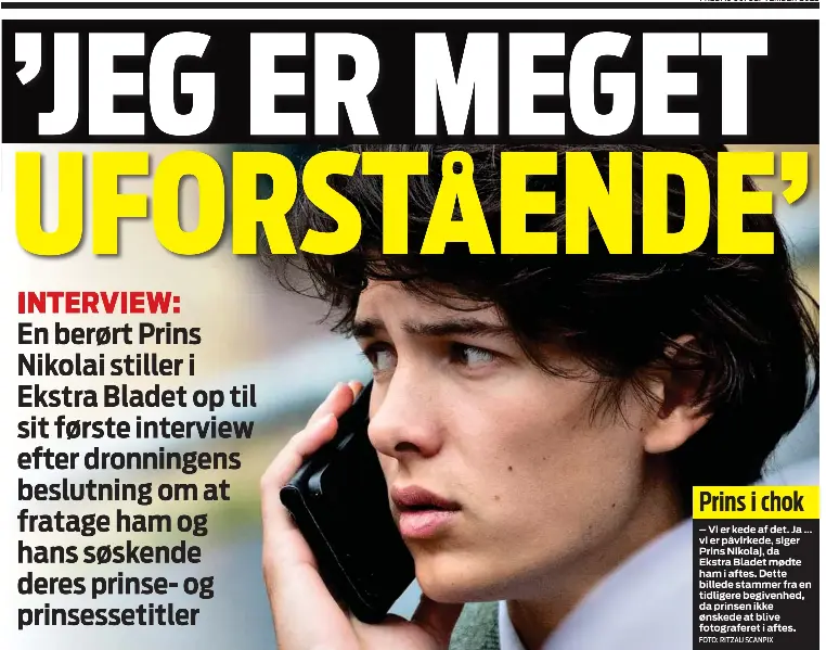 ’JEG ER MEGET UFORSTÅEND­E’ - PressReader