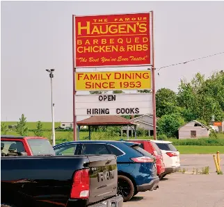 Haugen’s Chicken and Ribs - PressReader