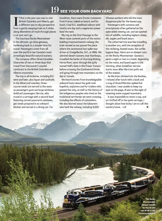 19 SEE YOUR OWN BACKYARD - PressReader