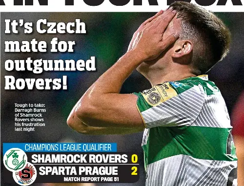 It’s Czech mate for outgunned Rovers! - PressReader