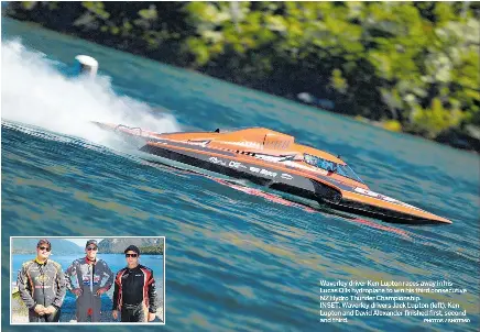 Lupton thunders to third NZ title - PressReader