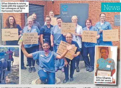 Nurse Sifiso given award for work to help African village - PressReader