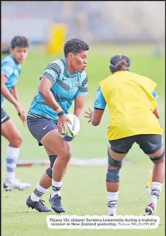 Fijiana braces for South Africa - PressReader