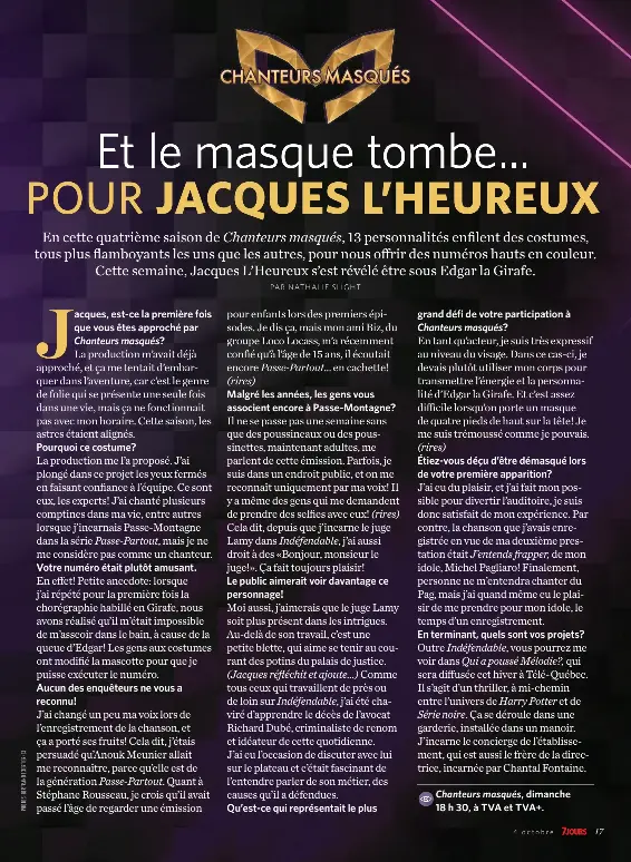 POUR JACQUES L’HEUREUX - PressReader