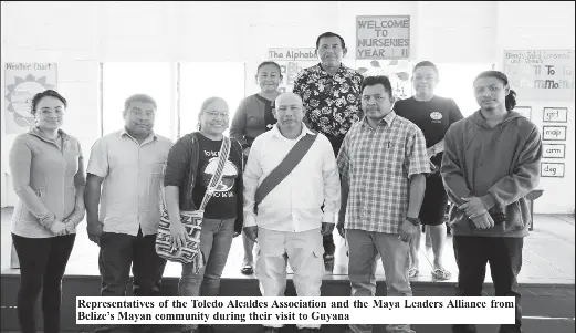 Visiting Mayans cite flaws in Amerindian Act, champion consultati­ve ...