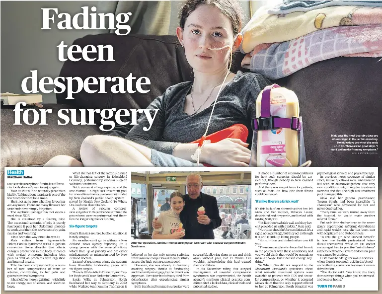 Fading teen desperate for surgery - PressReader