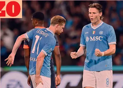 La notte speciale dei tre tenori Ansia De Bruyne: un lungo stop ...