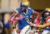 Terry III, Garza combine for 6 TDs in Mules’ big win - PressReader