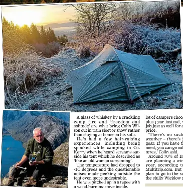 Fancy a nice and relaxing holiday this winter? Try camping! - PressReader