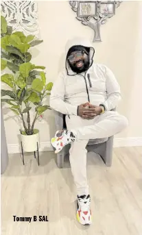 Tommy B SAL upbeat about new singles - PressReader