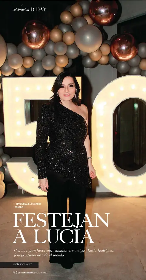 Lucía Rodríguez celebró su cumpleaños - PressReader