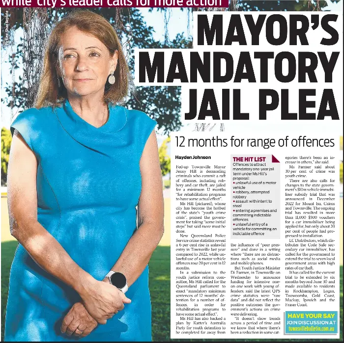 MAYOR’S MANDATORY JAIL PLEA - PressReader