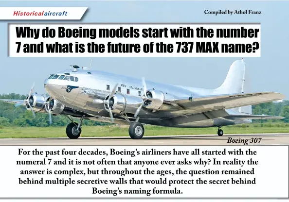 Why do Boeing models start with the number 7? - PressReader